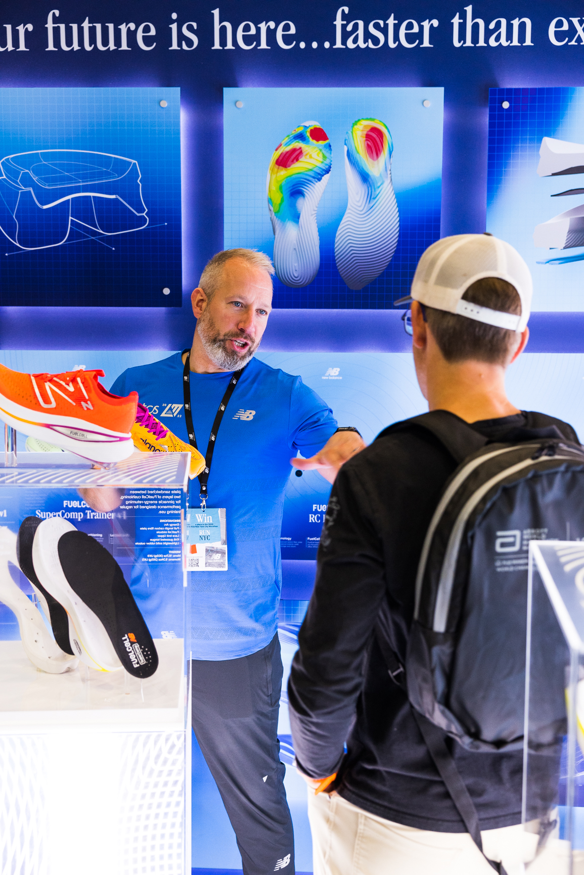 Celebrating marathon runners with New Balance - RPM